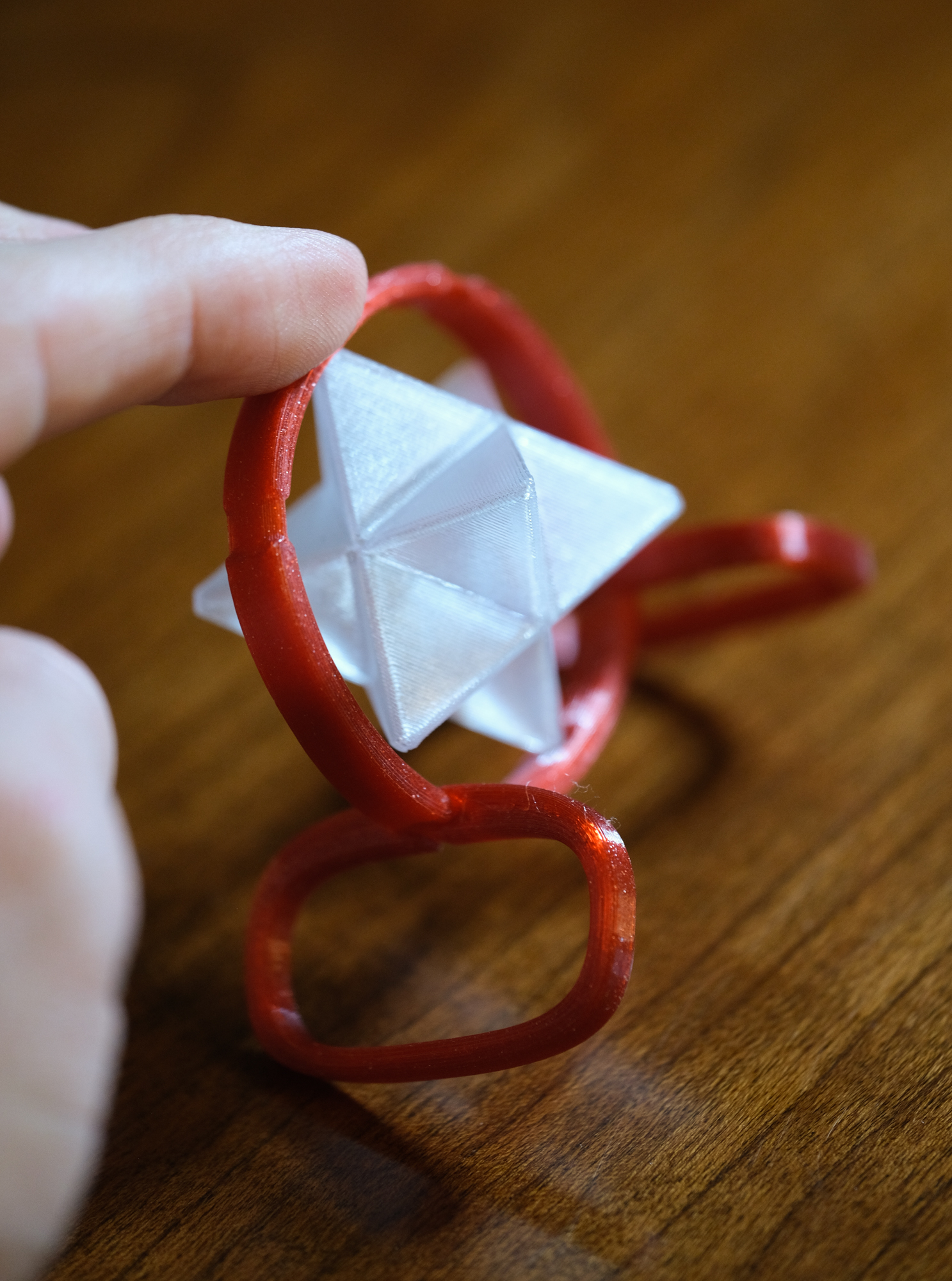 Ben's Merkaba Star — Spinner, Rocker, Roller, Spring, Chain — Toy ...