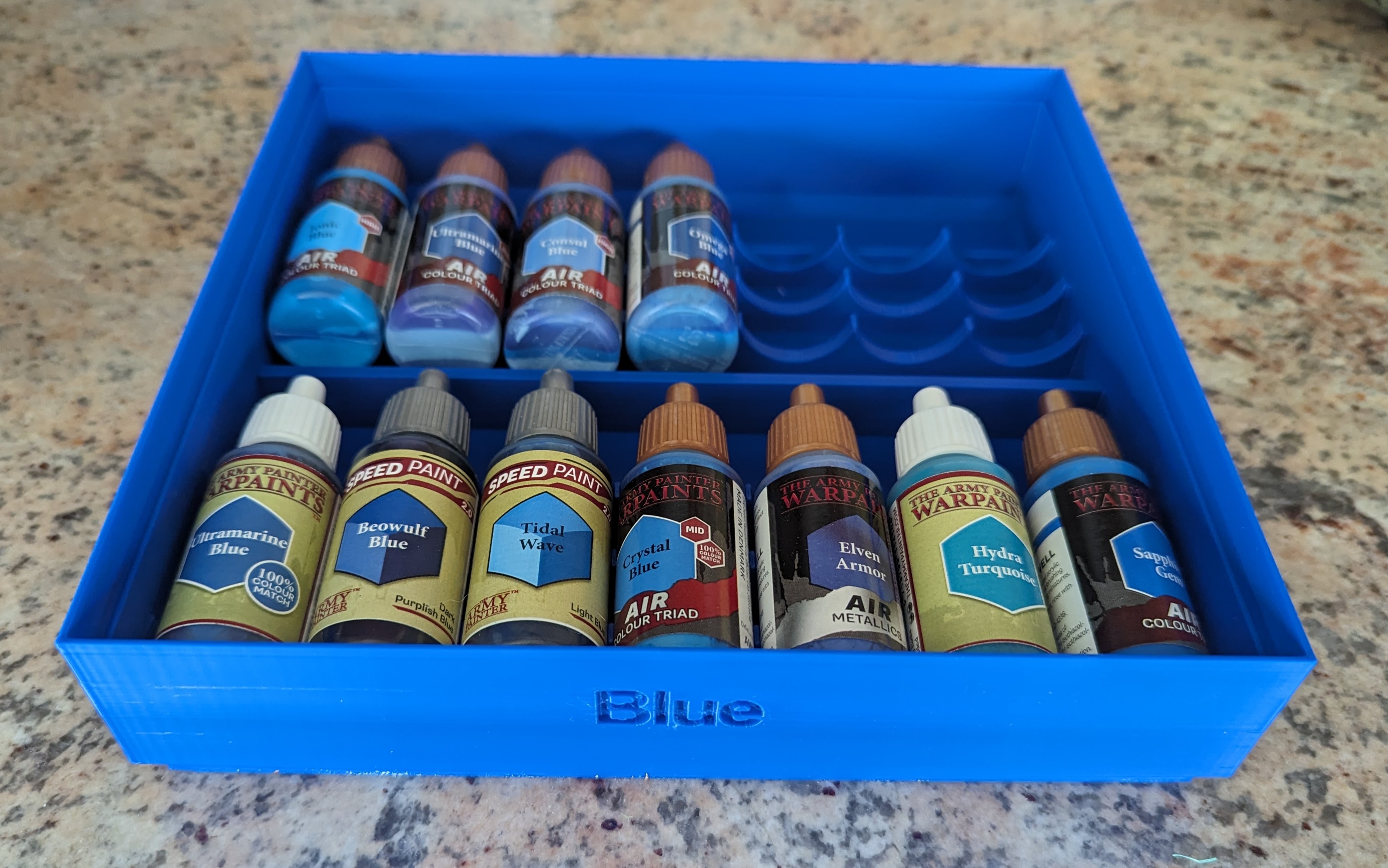 Miniature Paint Bottle Stacking Storage for The Army Painter paints by howeln | Download free ...
