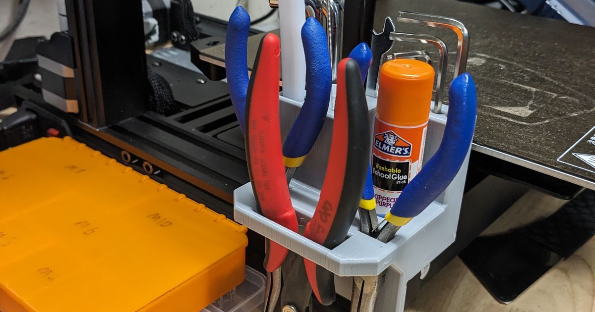 Anycubic Kobra Tool Holder (slides into channel!) by notspelledright ...