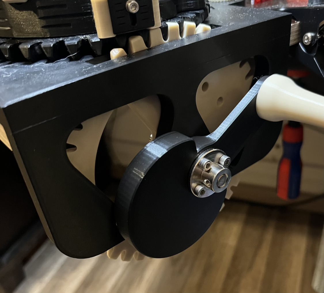 CSM crank arm with counterweight by pandel | Download free STL model ...