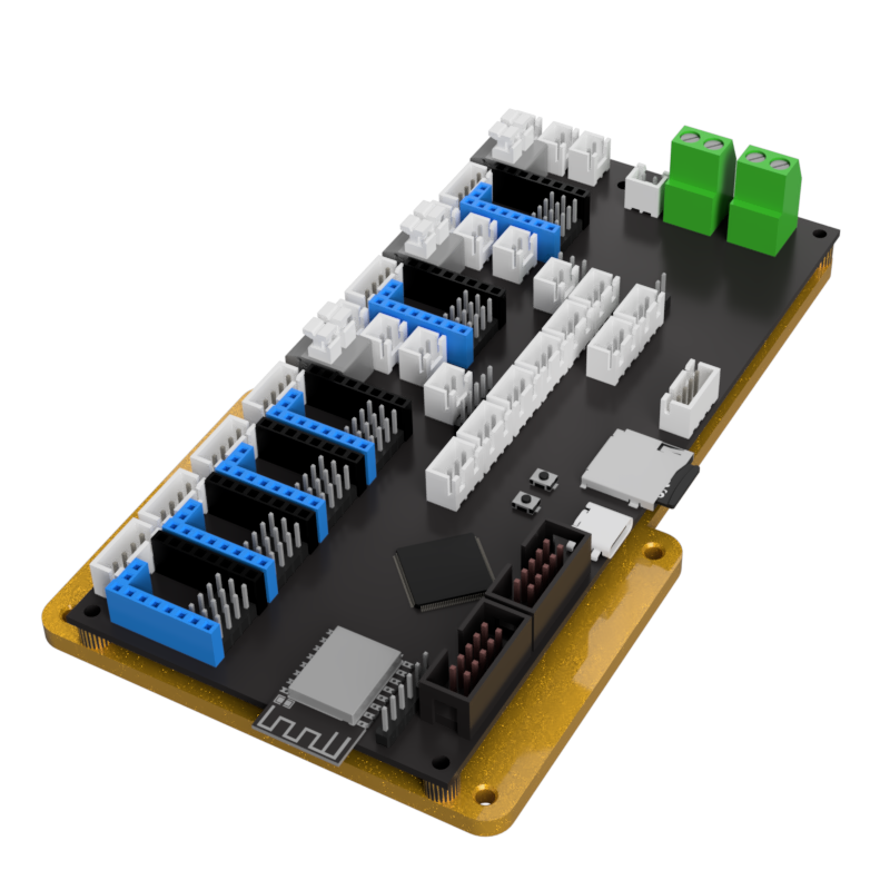 TwoTrees Sapphire S - Lerdge X to FLY CDY V2/V3 adapter by MakerViking ...