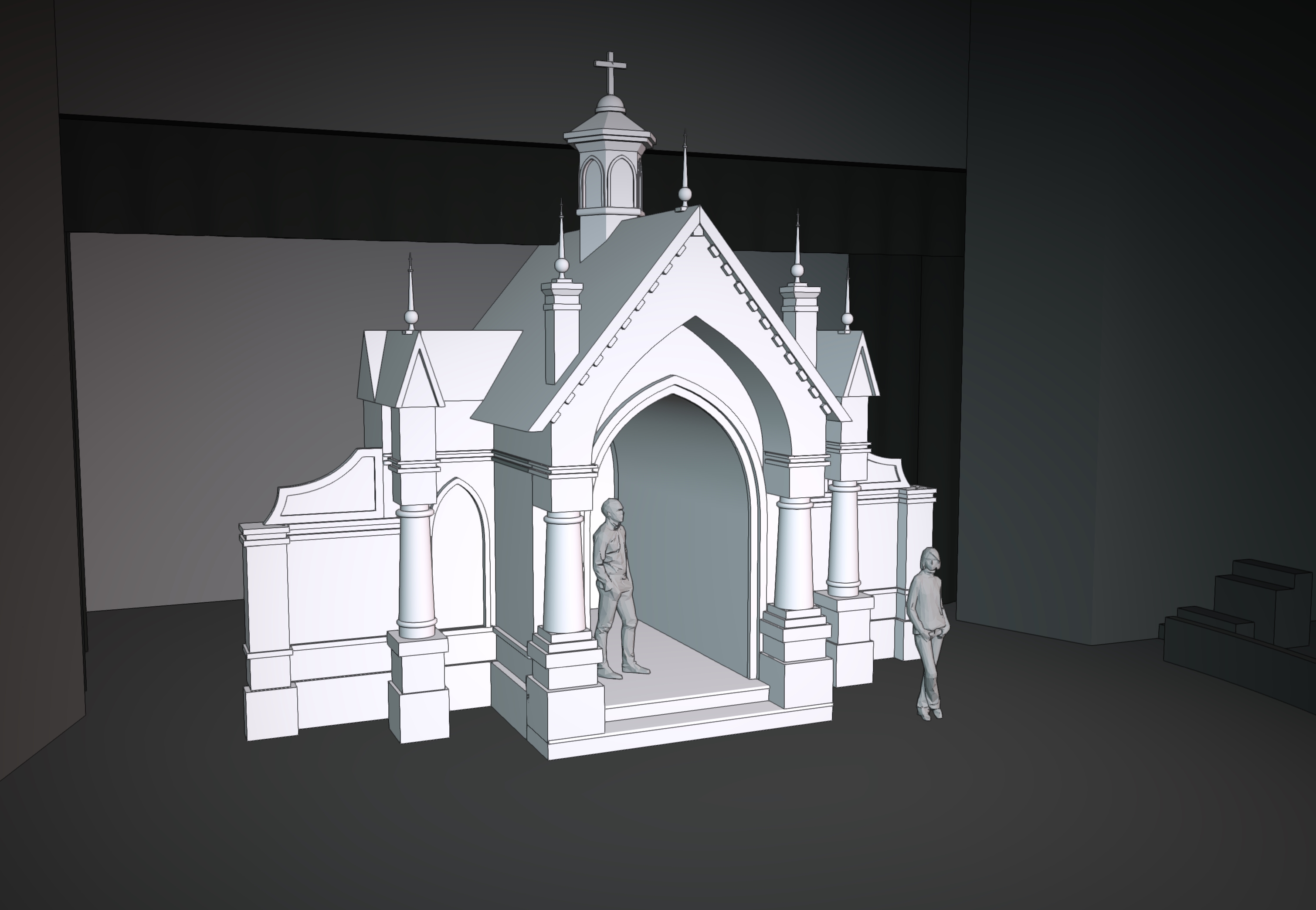 Mausoleum by webstel | Download free STL model | Printables.com