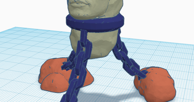 Floating "The Rock" by GamerMechanic81 | Download free STL model ...