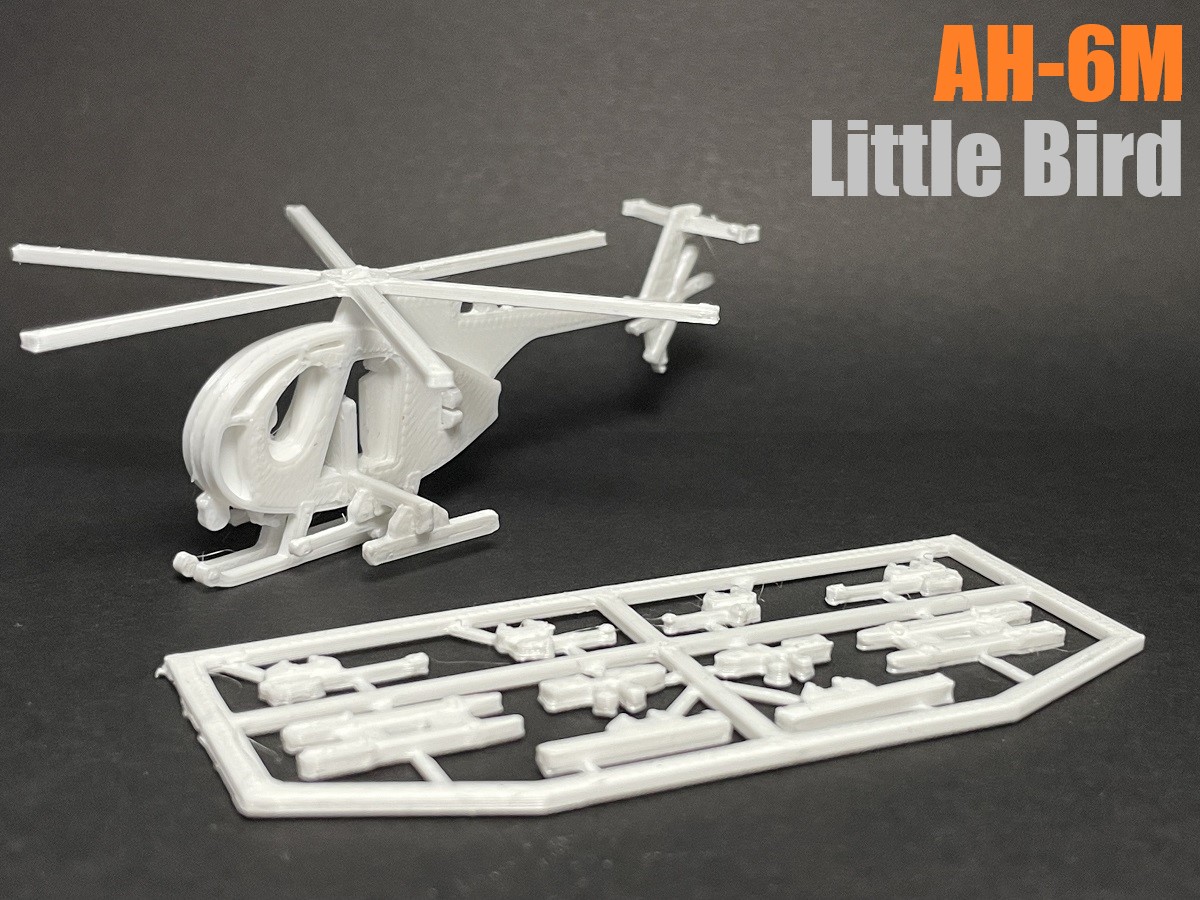 AH-6M Little Bird Kit Card by PhabulousPhantom | Printables Store