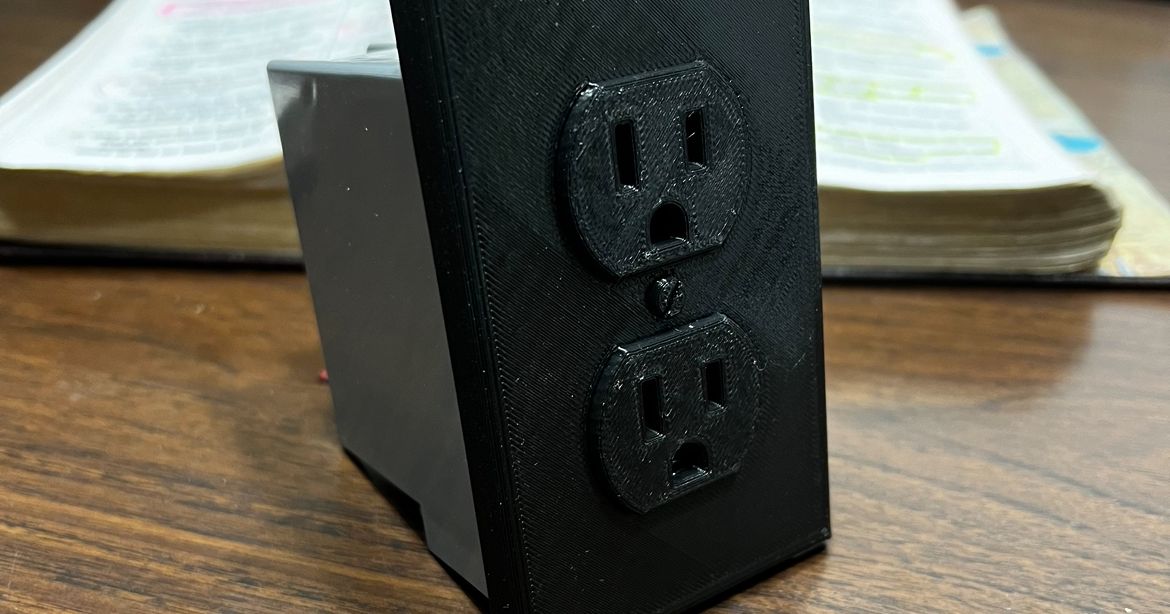 Magnetic Outlet Box Kit by jb646 | Download free STL model | Printables.com