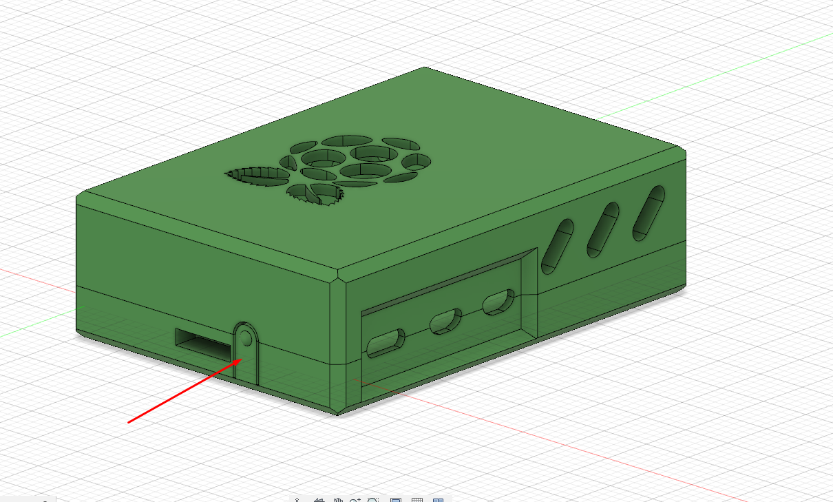 Raspberry PI 5 case V2 / variant of the cap with more space for hats by Gannon | Download free ...