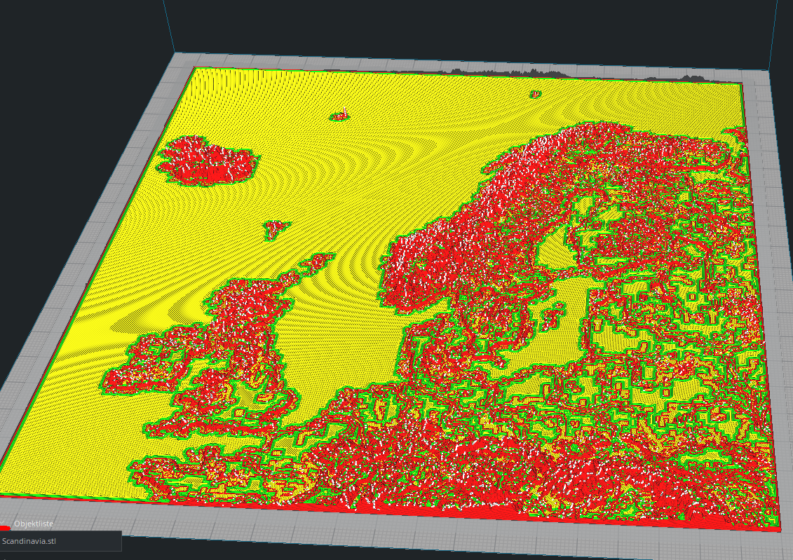 Scandinavia 3D Map (Europe) by Sanchez | Download free STL model ...
