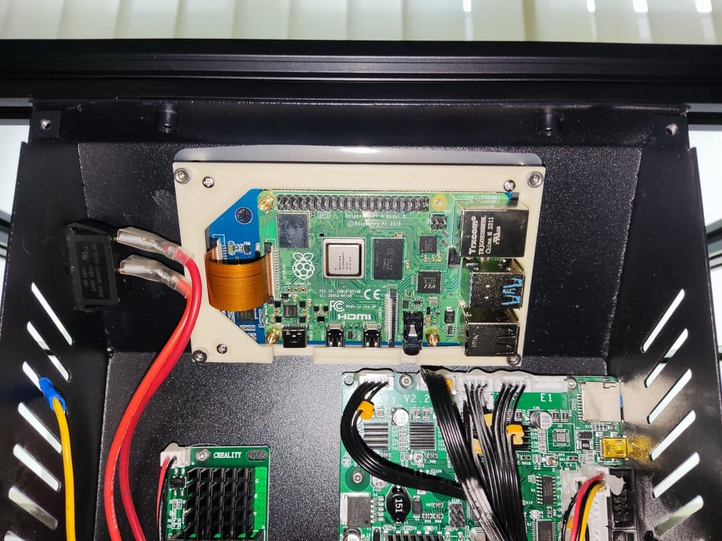 Ender 5 Plus waveshare 4.3 inch Display frame - Klipper screen by ...