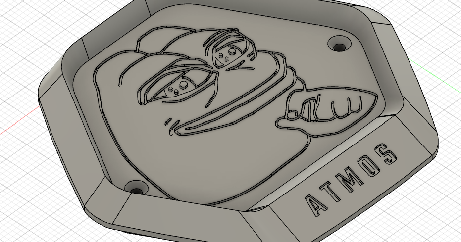 MasterLiquid Atmos CPU Cooler PEPE Mod by VoLiDay | Download free STL ...