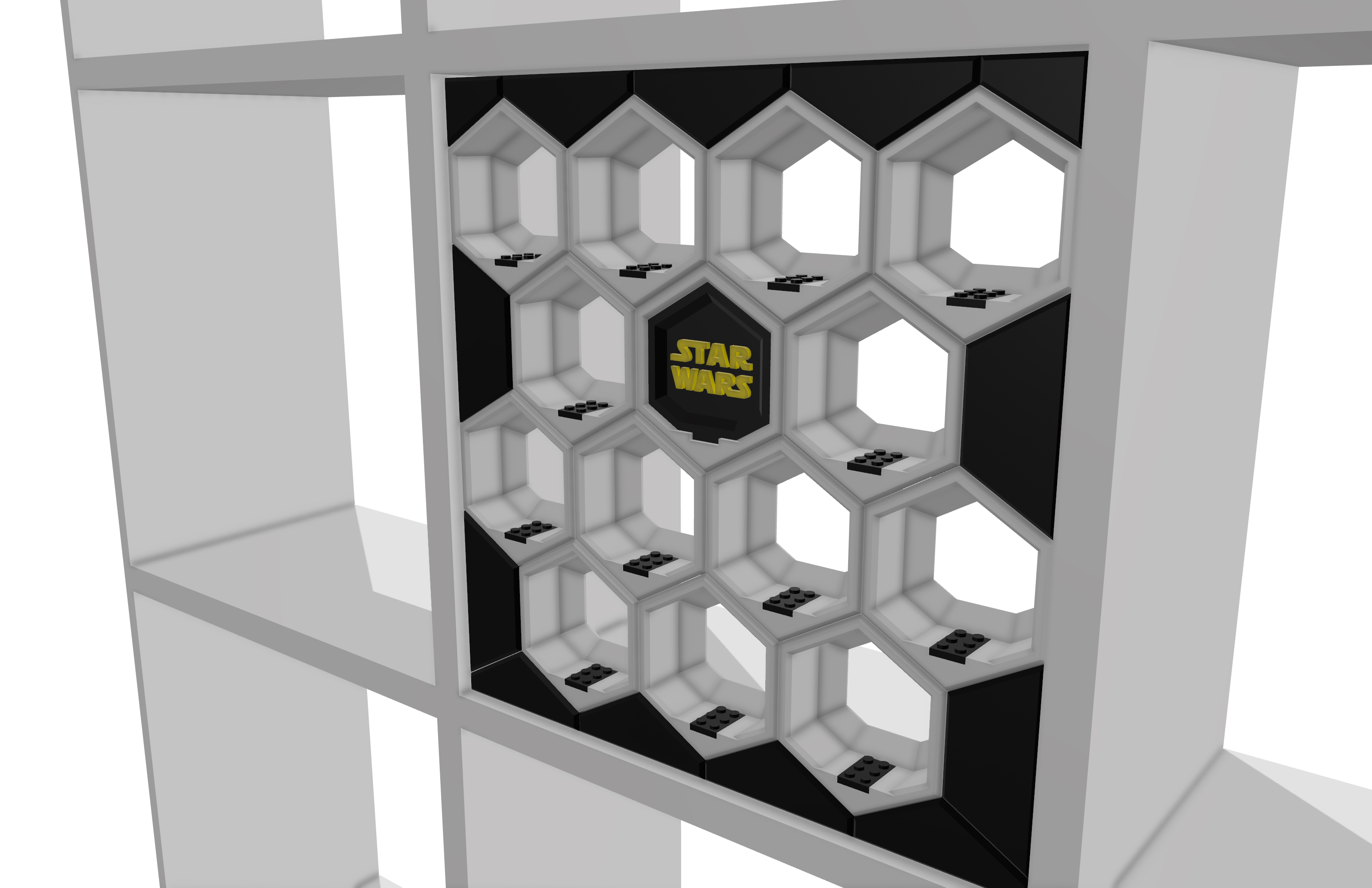 Lego Display made for IKEA KALLAX by 3D Request | Download free STL ...