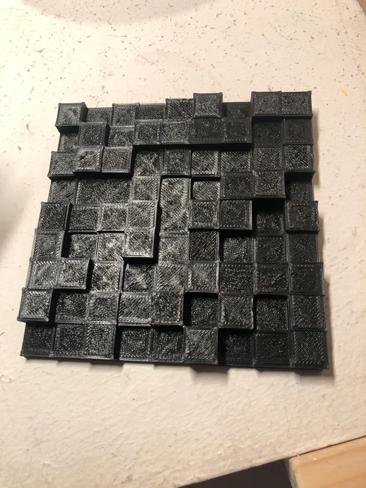 Skyline Sound Diffusion Panels by PrintTimeLapsePro | Download free STL ...