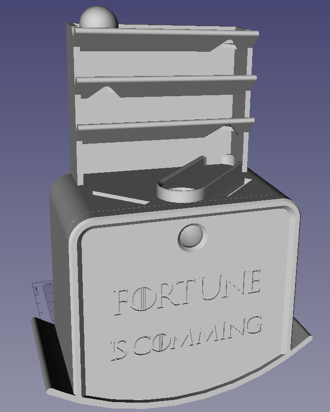Balanced piggy bank by Eric Laroche | Download free STL model | Printables.com