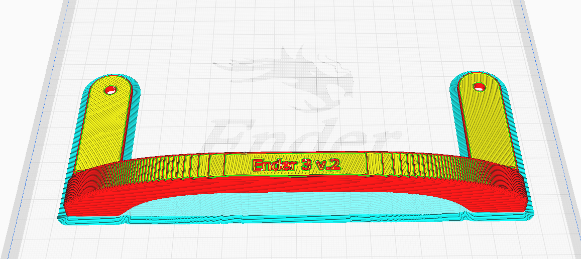 Bed Handle for Creality Ender 3 v2 by Jezz Luck | Download free STL ...