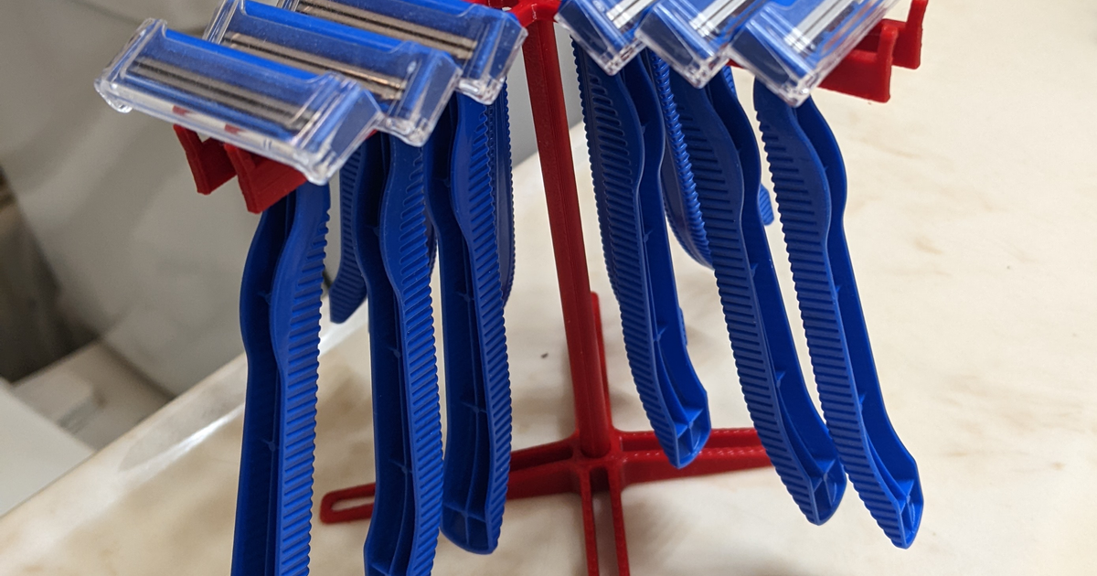 razor holder by dav88 | Download free STL model | Printables.com