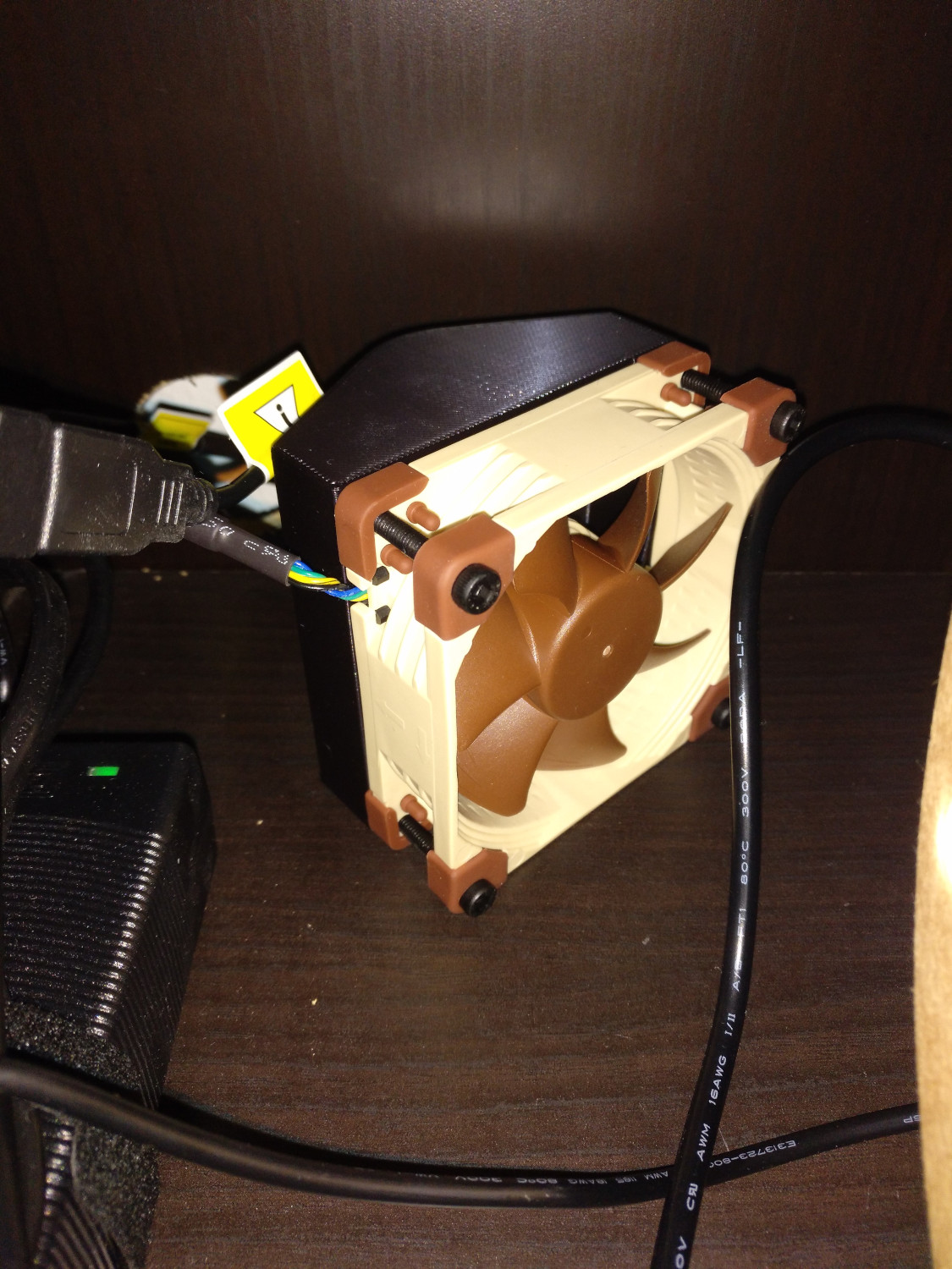 Noctua 80mm fan funnel by andimoto | Download free STL model ...