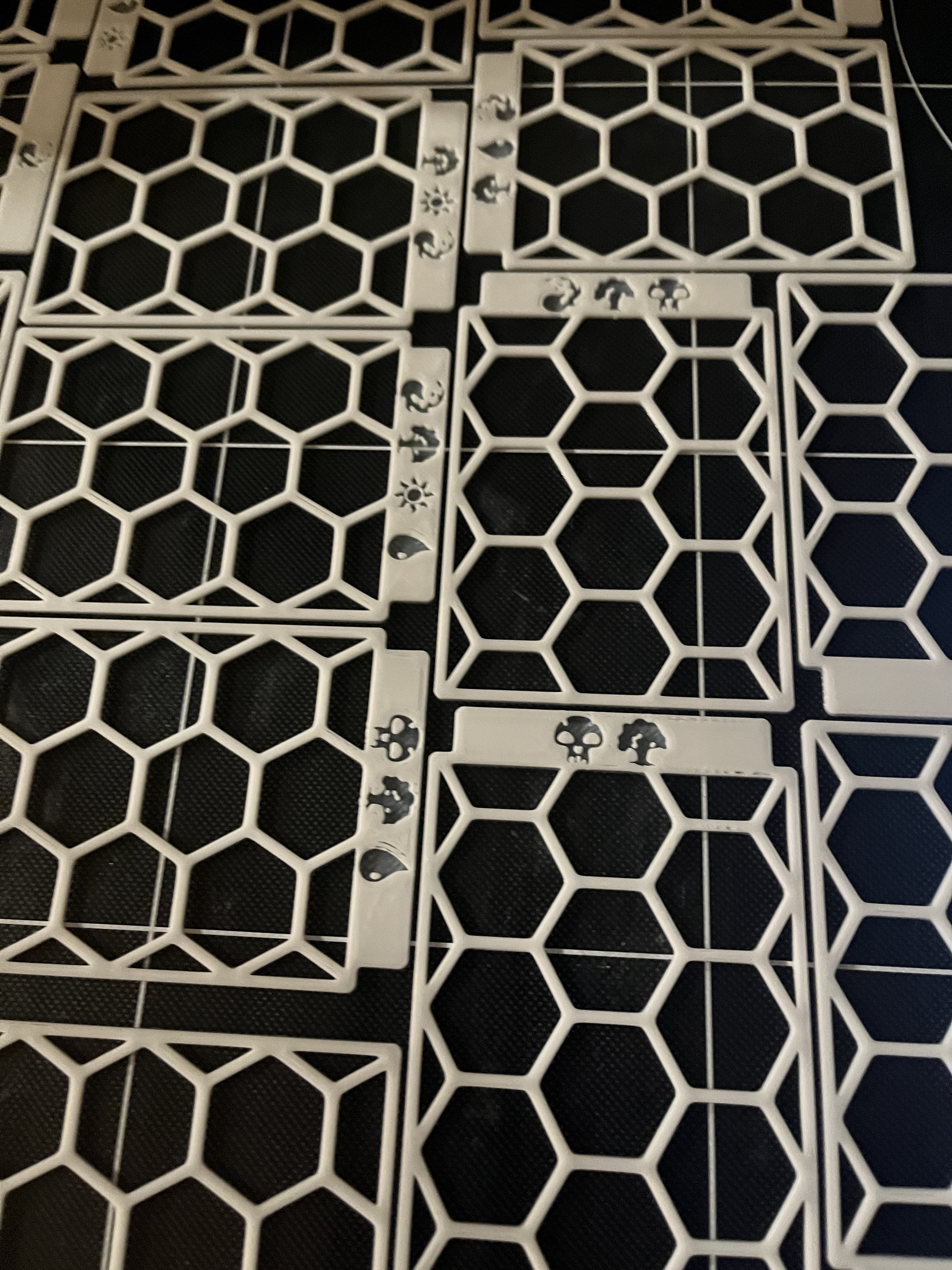 Honeycomb MTG card dividers with all mana color combinations by ...