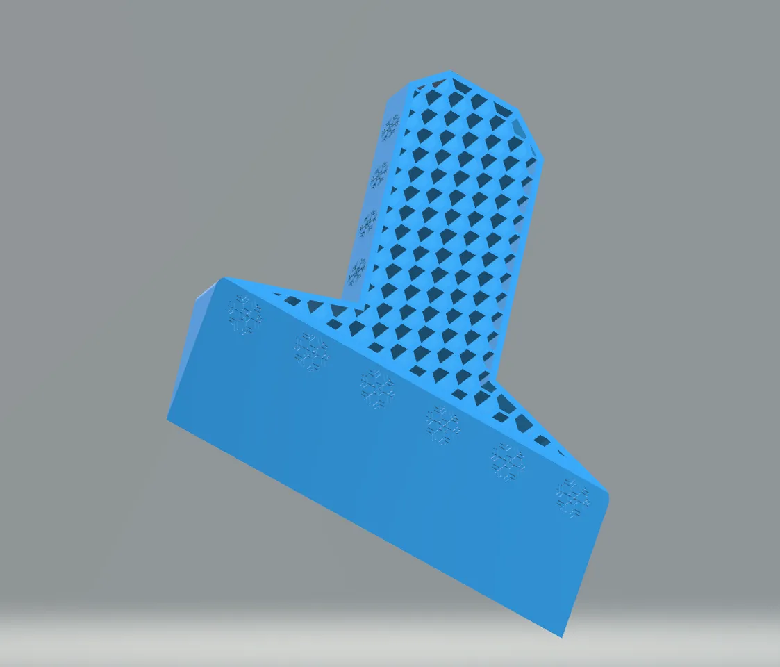 Ice scraper by Happy print | Download free STL model | Printables.com