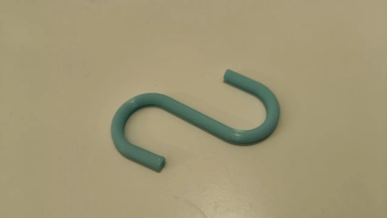 S hook - 16mm hook - snap in hook by CodeFit | Download free STL model ...