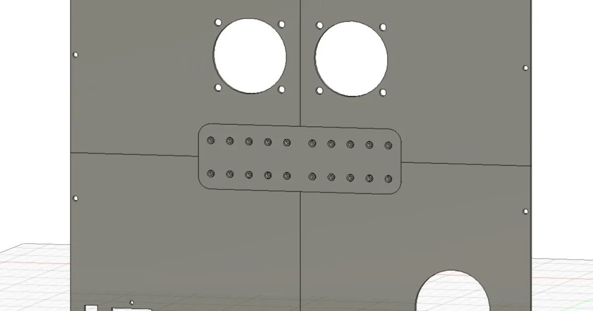 Printed Rear Back Panel by mattosully | Download free STL model ...