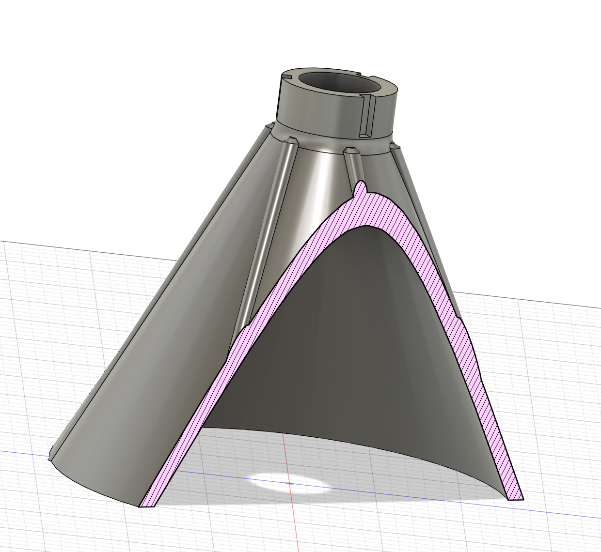 Windshield cone scraper/funnel by Florin | Download free STL model ...
