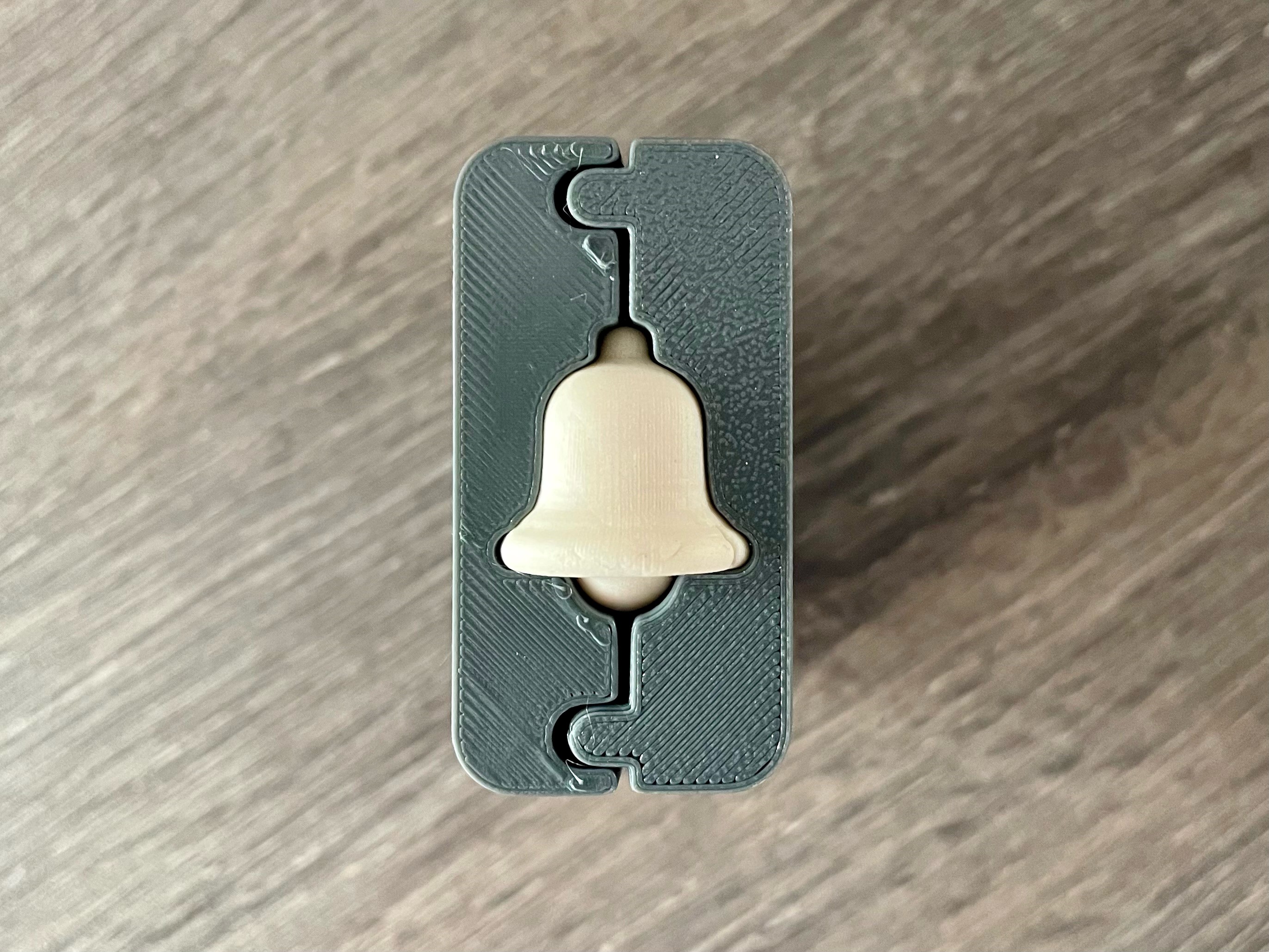 Pearl Roller Christmas Bell // Perlen Walze Weihnachtsglocke by Allpa ...