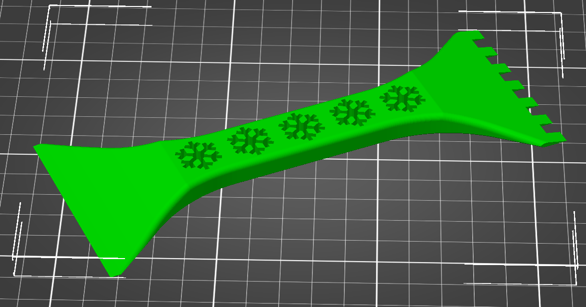 Ice scraper by Stefano Tana | Download free STL model | Printables.com