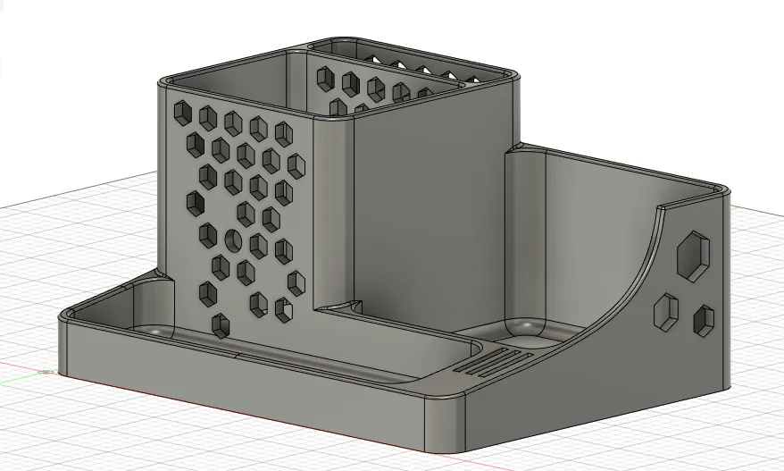 Desk organizer by AlexPrint | Download free STL model | Printables.com