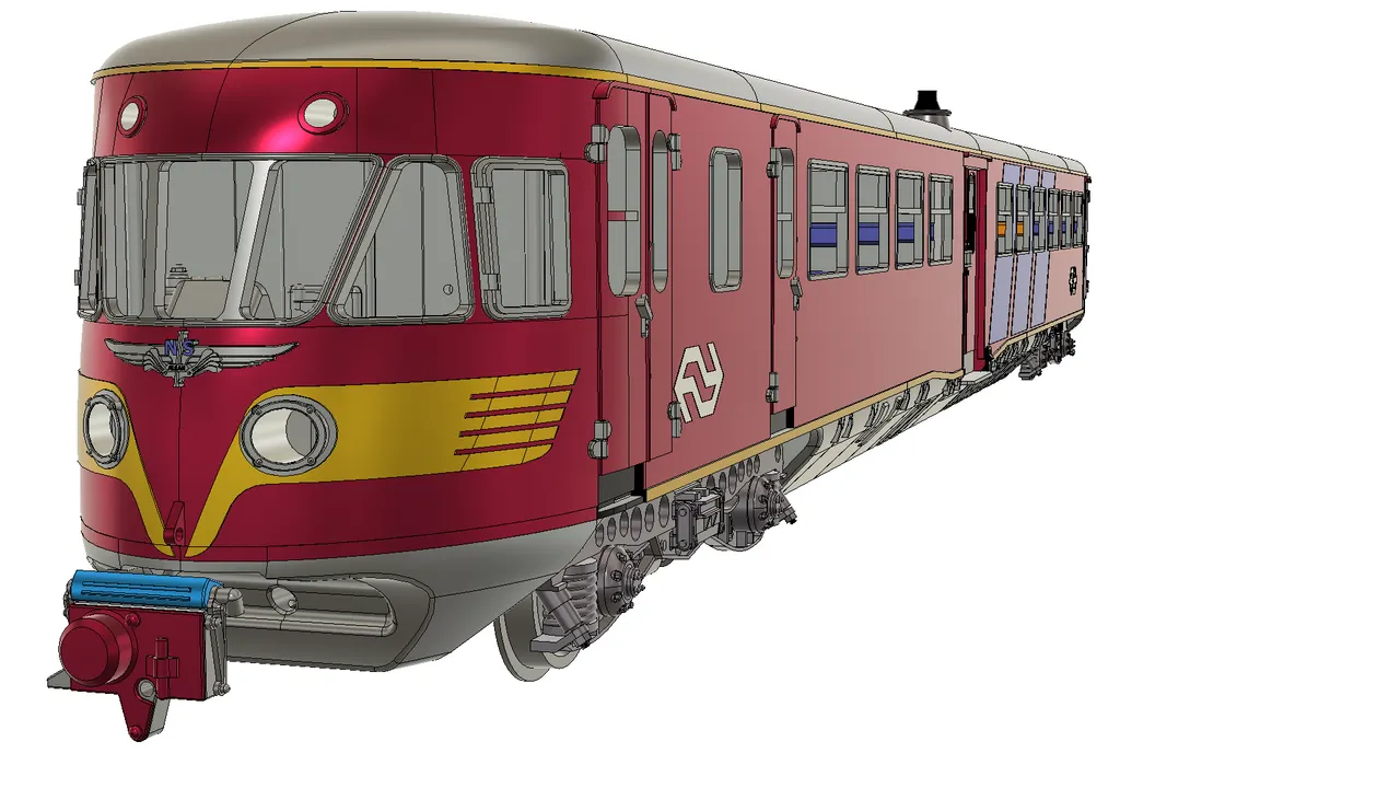 NS Plan X - DE2 in Spoor 1 (1:32) - 3D-print-project - GrootSpoorForum.nl