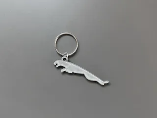 Jaguar keychain by Janeo | Download free STL model | Printables.com