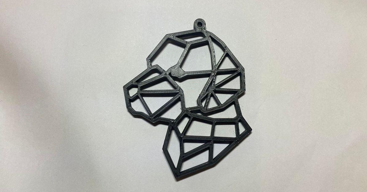 Animal Geometric keychain by Arthena_3D | Download free STL model ...