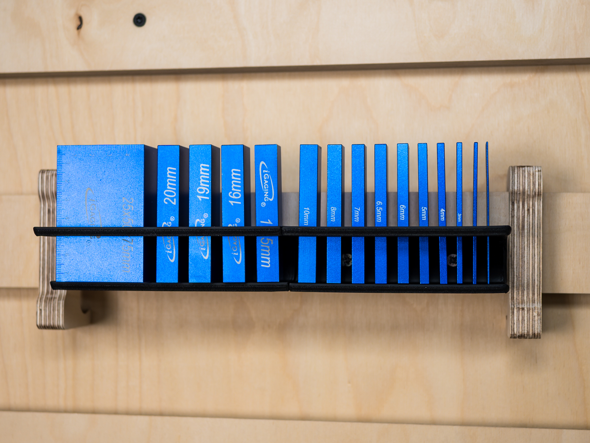 iGaging 15 piece Setup Block Wall Mount (Metric) by HSWBuilds ...