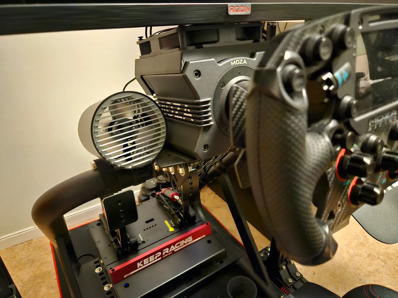 Moza r9 cooler by Shadow9901 | Download free STL model | Printables.com