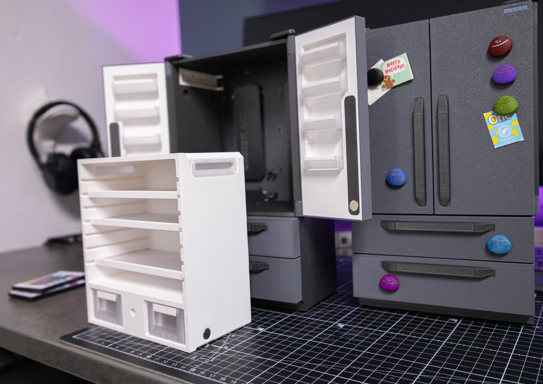 Miniature Fridge por DREIDK | Descargar modelo STL gratuito ...
