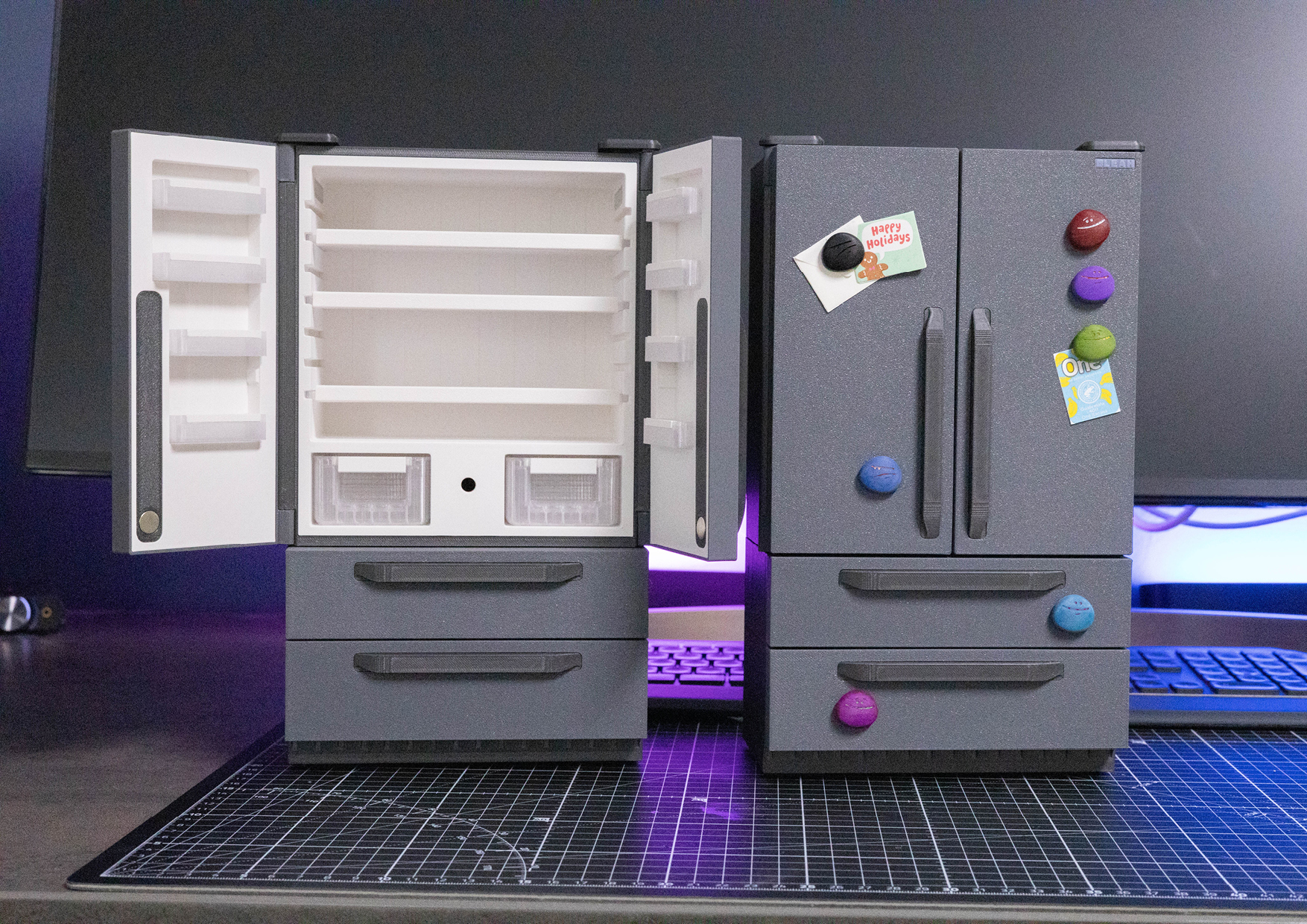 Miniature Fridge por DREIDK | Descargar modelo STL gratuito ...