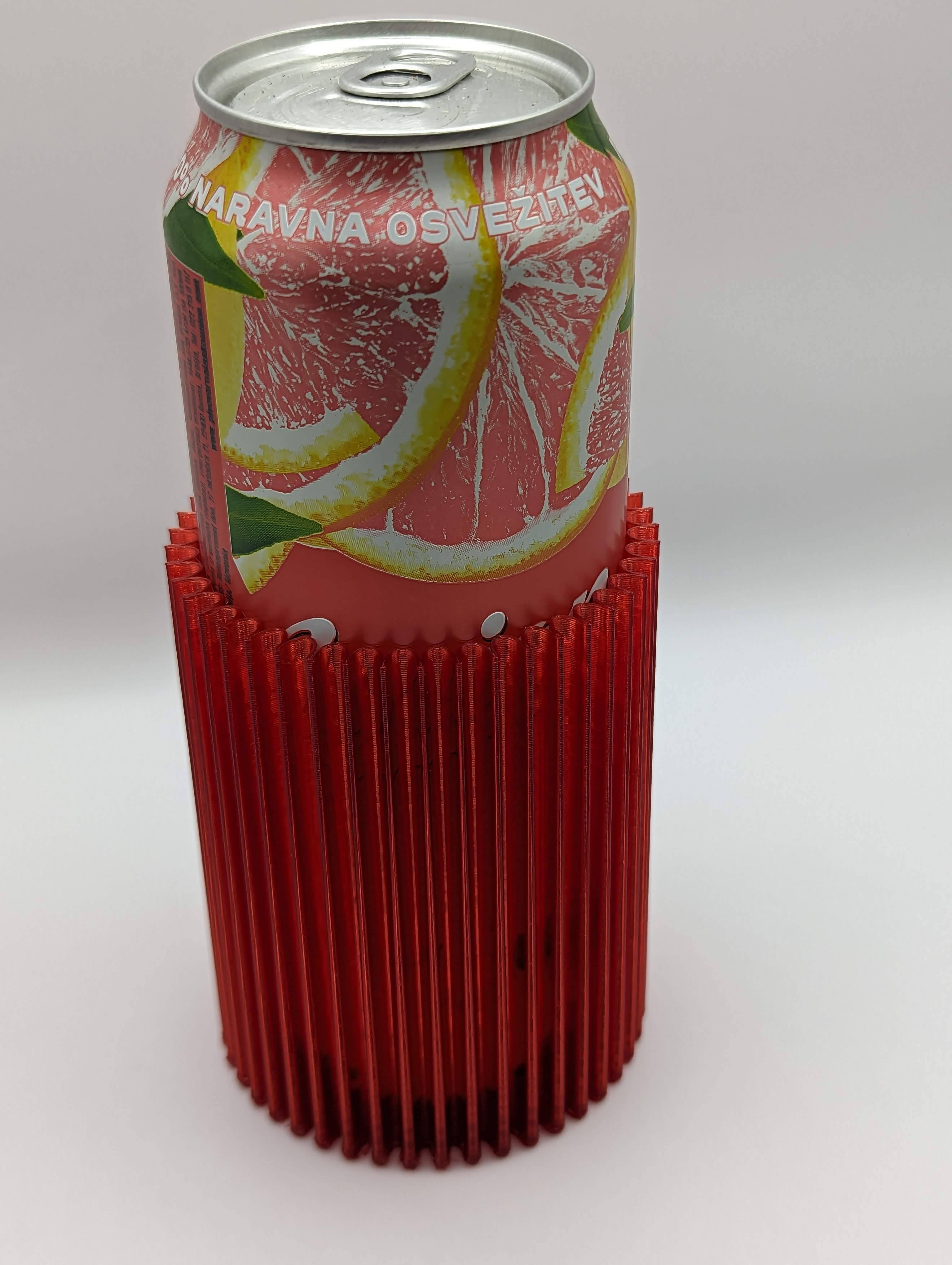 Beer cozy, flexible by design by TheParrotGuy | Download free STL model ...