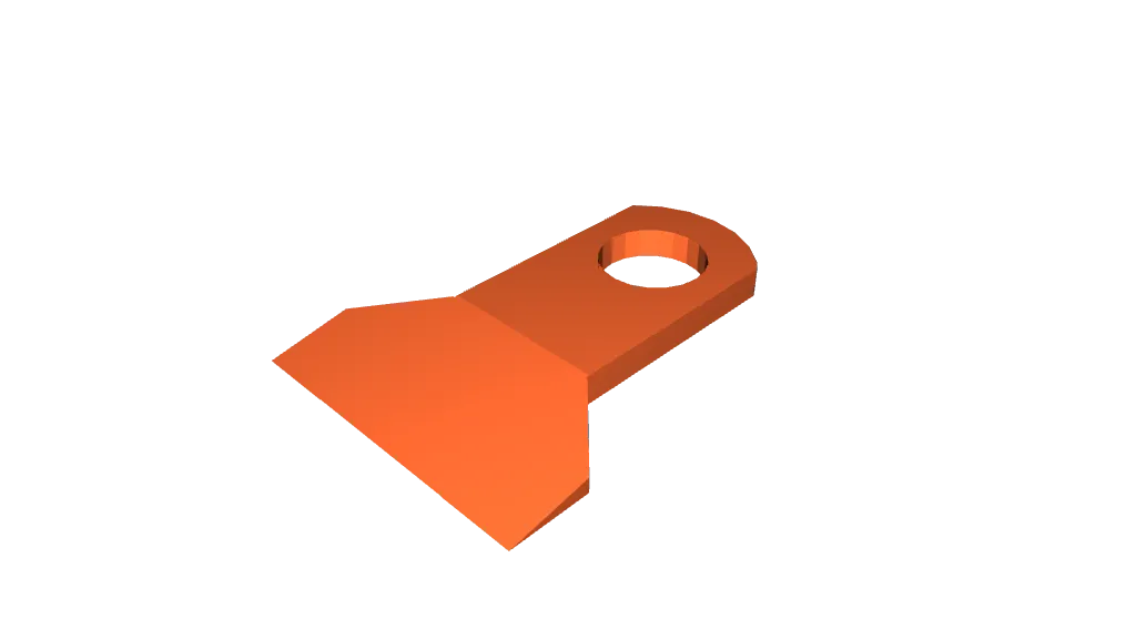 key chain sized ice scraper by Oliver | Download free STL model ...