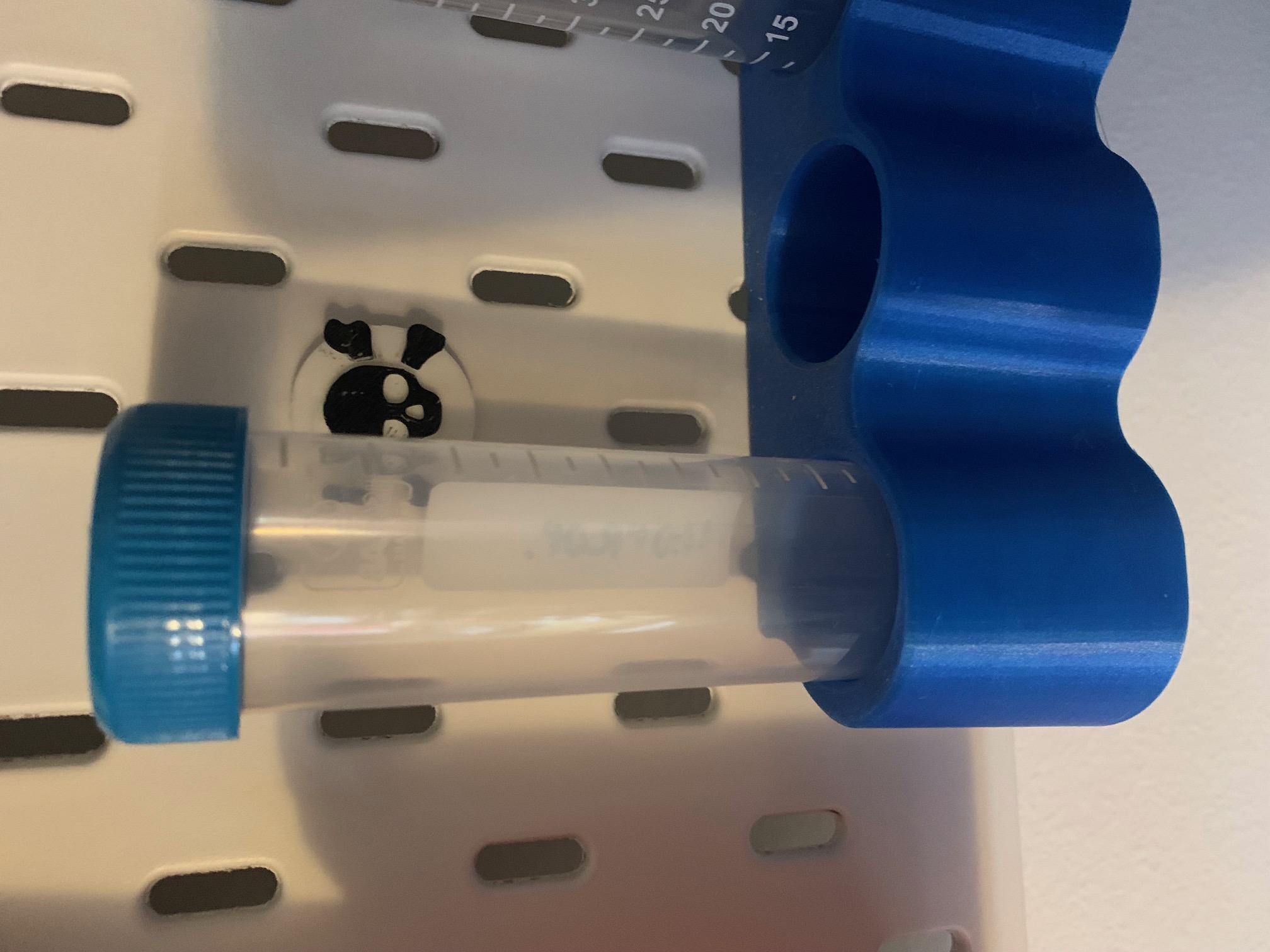 IKEA Skadis Falcon tube holder 4 x 50mL by MarkoJ | Download free STL ...