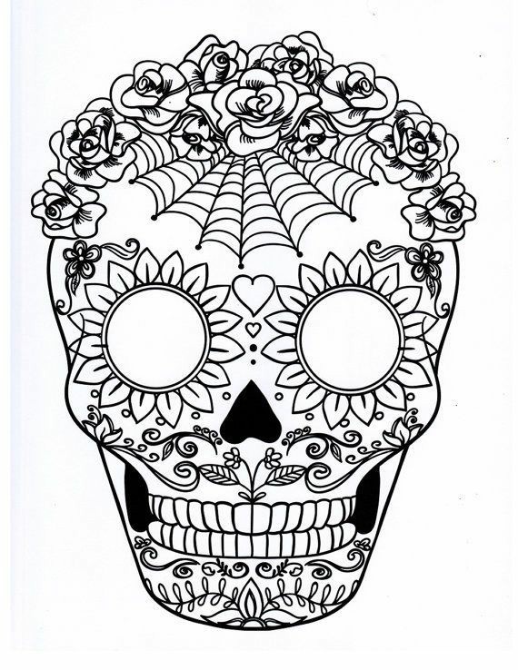 Day Of The Dead - Sugar Skull 7 by Peter Ennist | Download free STL ...