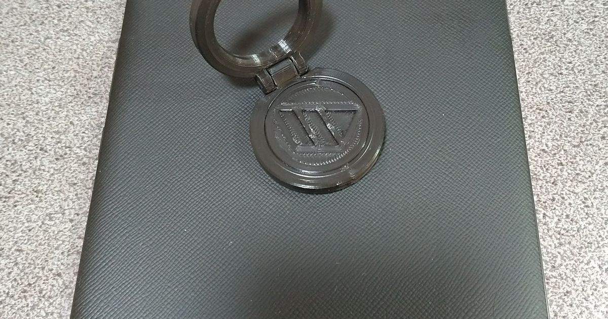 Phone Ring Print In Place by Thomas Leftwite | Download free STL model ...