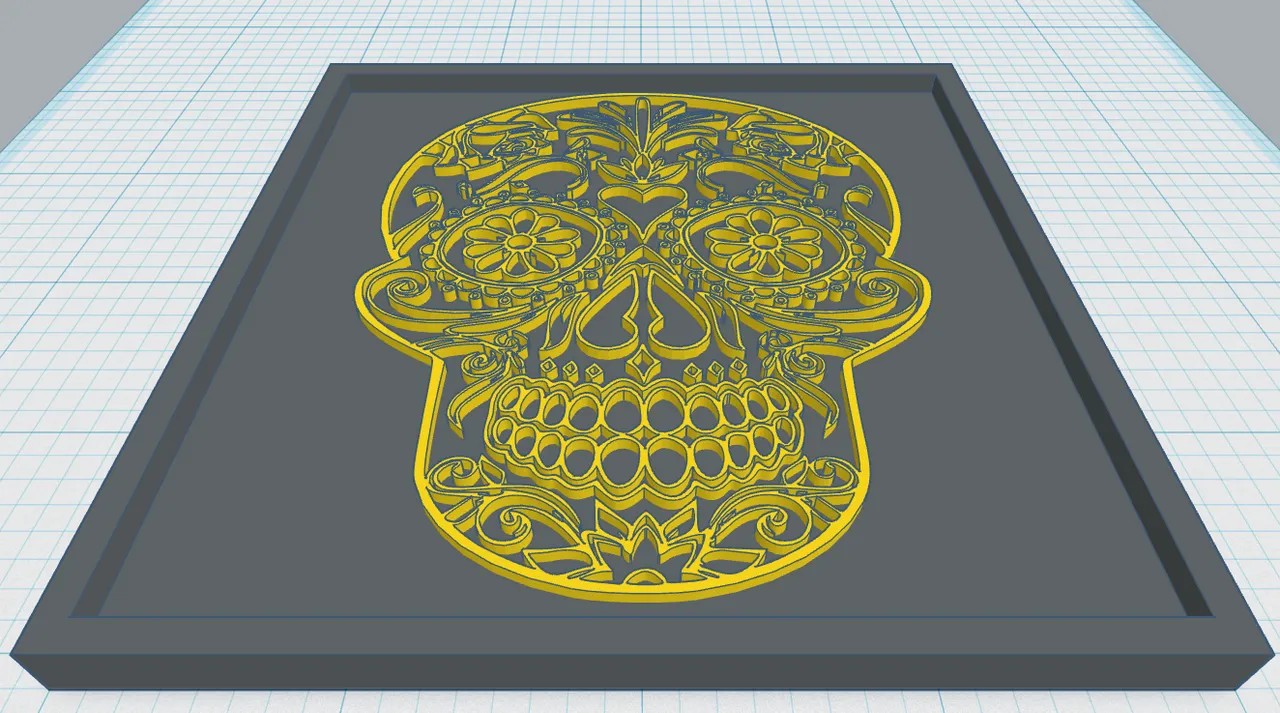 Day Of The Dead - Sugar Skull 12 by Peter Ennist | Download free STL ...