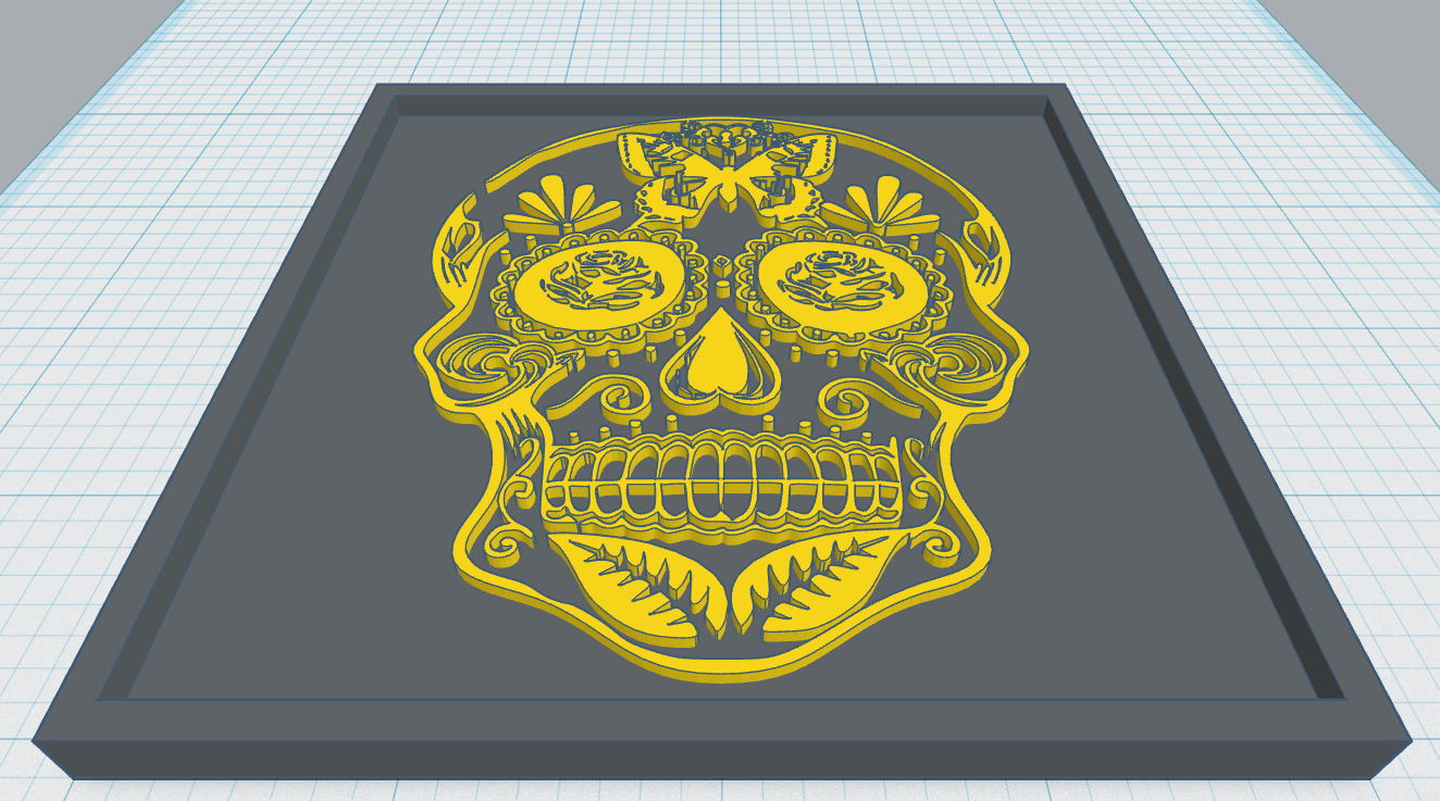 Day Of The Dead - Sugar Skull 15 by Peter Ennist | Download free STL ...