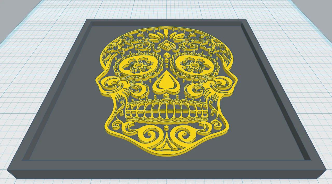Day Of The Dead - Sugar Skull 17 by Peter Ennist | Download free STL ...