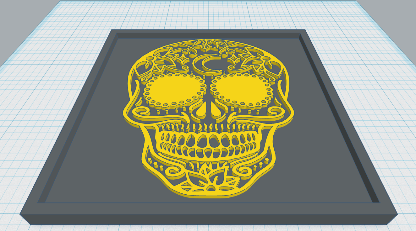 Day Of The Dead - Sugar Skull 26 by Peter Ennist | Download free STL ...