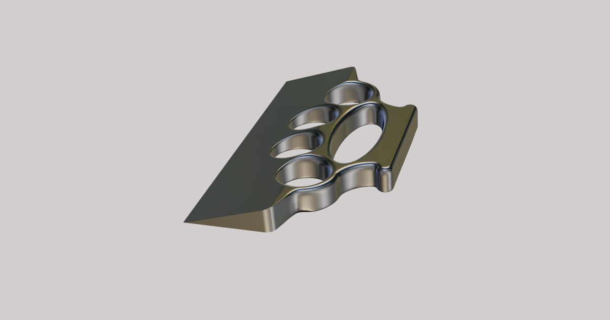 Knuckle ice scraper by Happy print | Download free STL model ...
