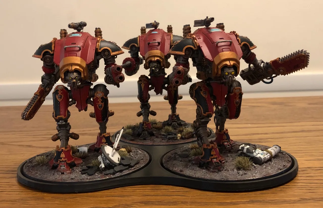 Squad Base x3 - 100mm Diameter - Warhammer / D&D by Tim | Download free ...