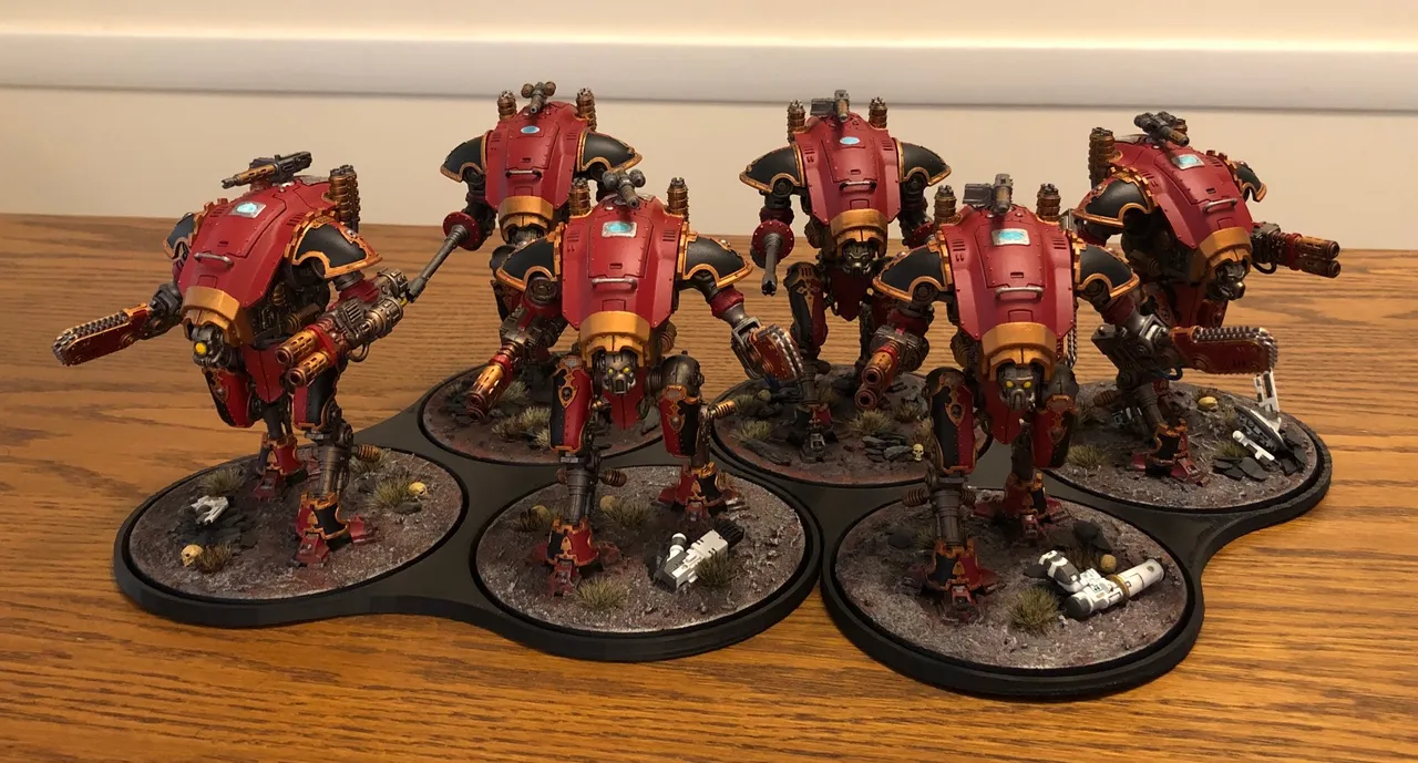 Squad Base x3 - 100mm Diameter - Warhammer / D&D by Tim | Download free ...