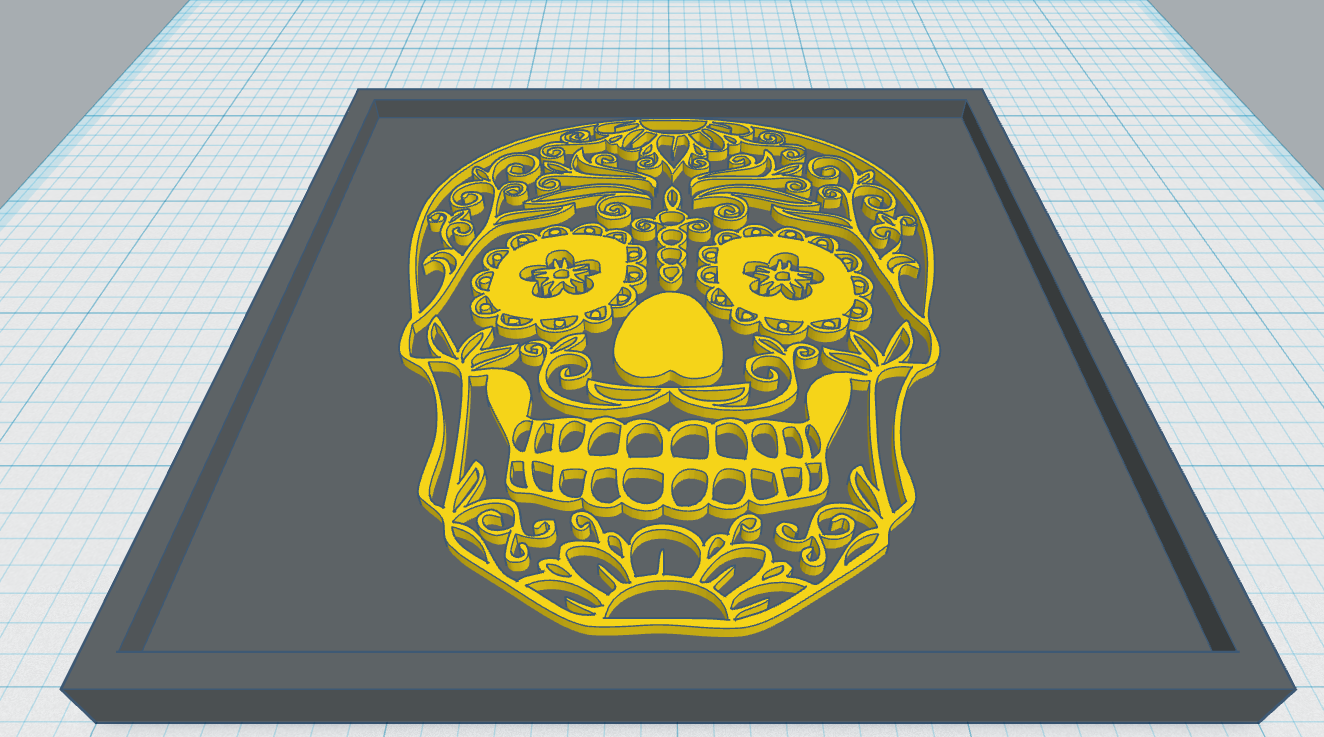 Day Of The Dead - Sugar Skull 29 by Peter Ennist | Download free STL ...