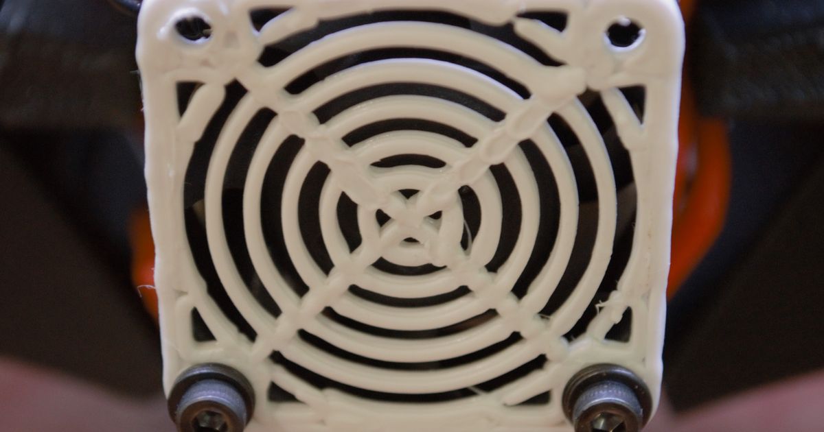 40mm Fan Guard by Skappy21 | Download free STL model | Printables.com