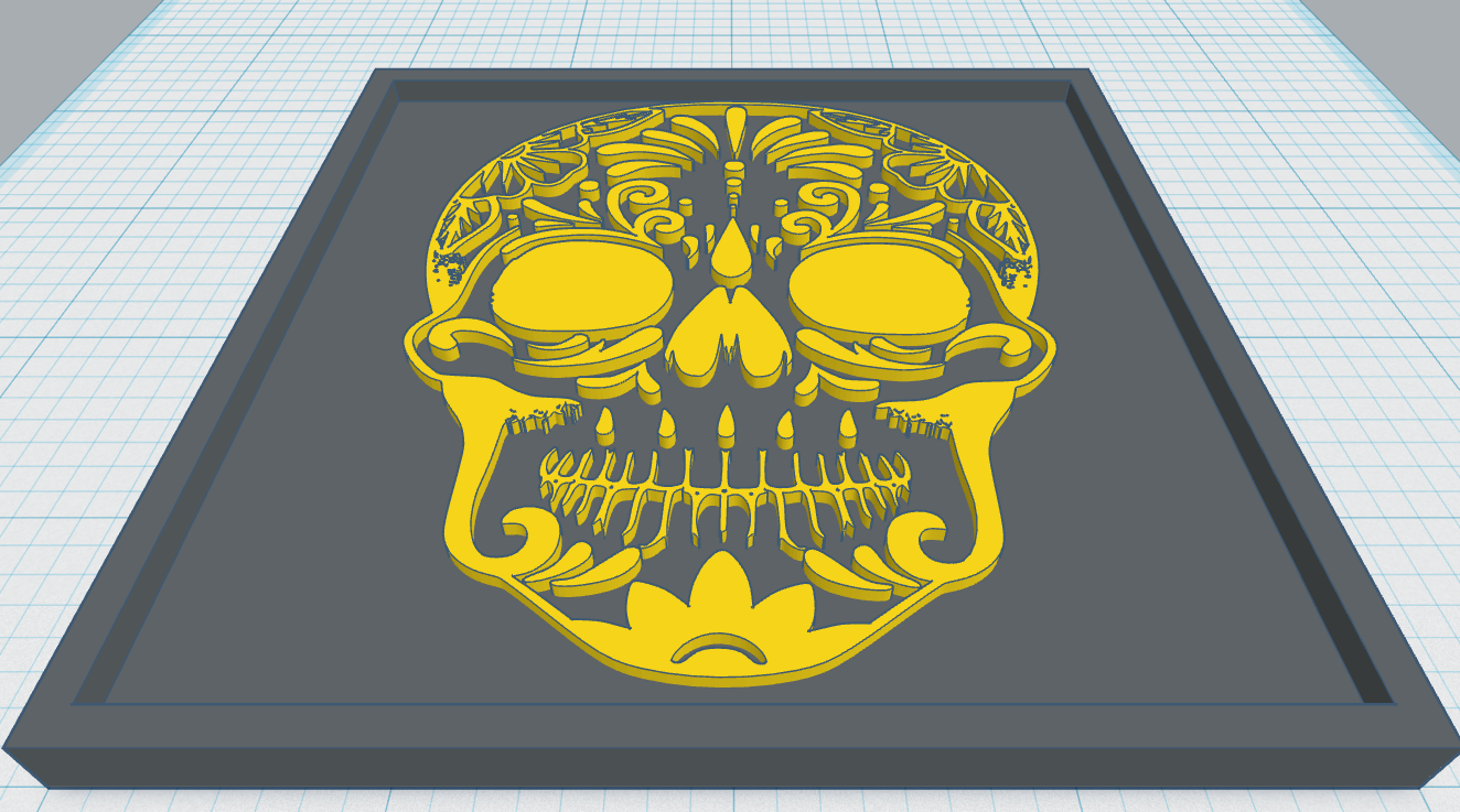 Day Of The Dead - Sugar Skull 31 by Peter Ennist | Download free STL ...