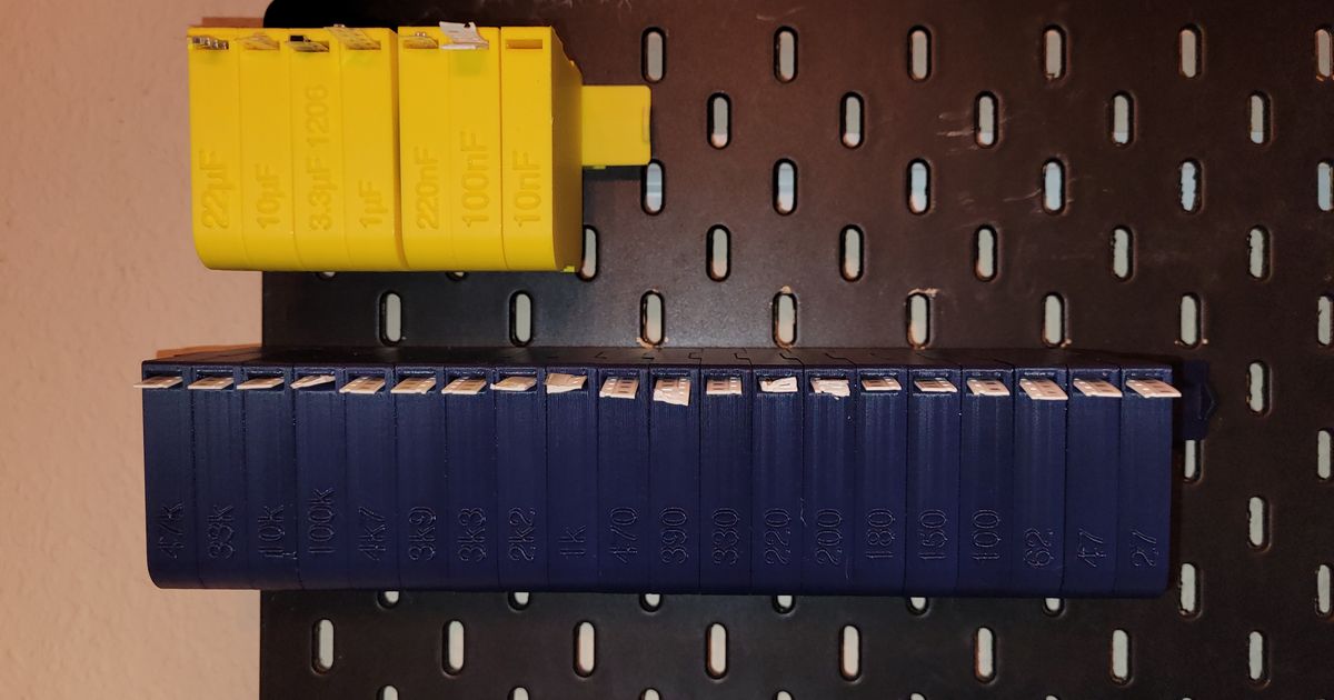 (IKEA Skadis) SMD Dispenser by Ofilant | Download free STL model ...